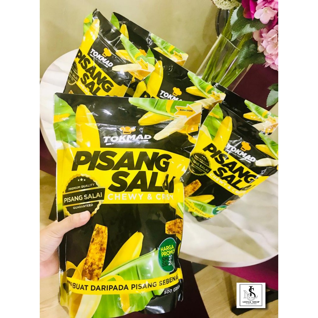 [READY STOCK] Pisang Salai Original Tokmad (Crispy & Chewy) | Shopee ...