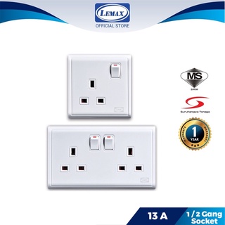 [SIRIM] LMX 13A 16A 15A 20A Wall Socket Aircond Switch Double Pole ...