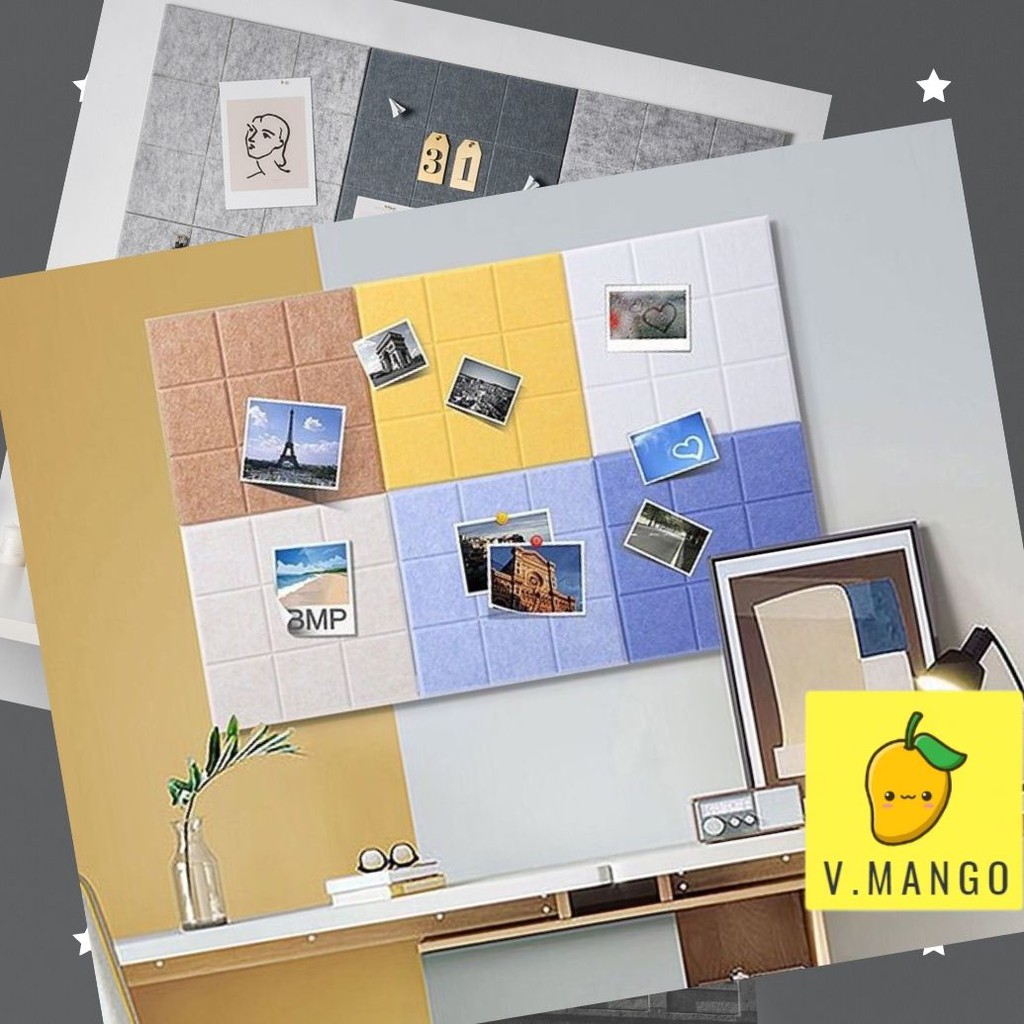 WALL MEMO NOTICE BOARD, WALL DECORATION, SOUND PROOF, OFFICE BOARD ...