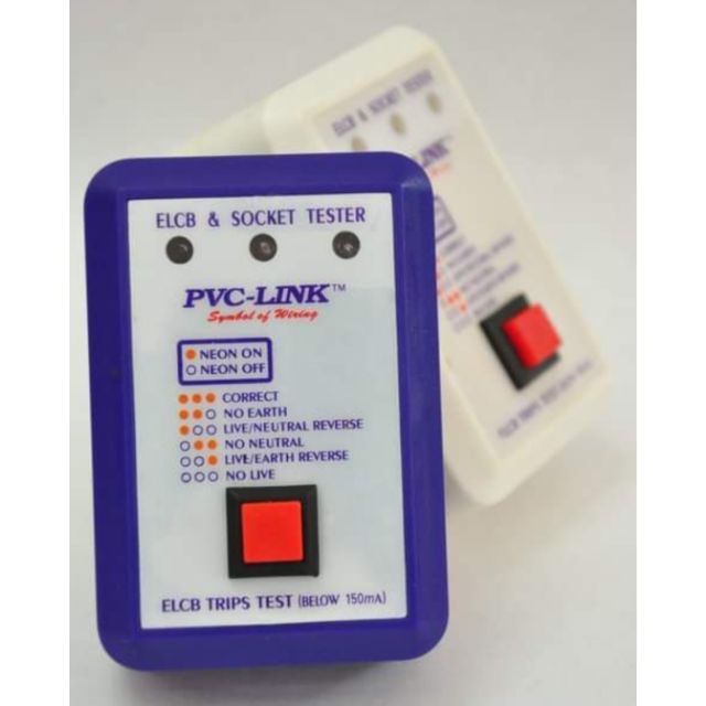 PVC-LINK ELCB & 13A Socket Tester | Shopee Malaysia