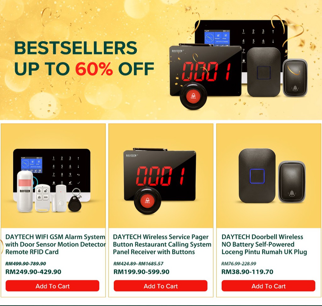 DAYTECH Official Store MY Online, July 2022 | Shopee Malaysia