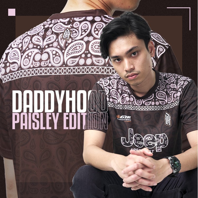 DADDYHOOD PAISLEY EDITION JERSEY 2021 | Shopee Malaysia