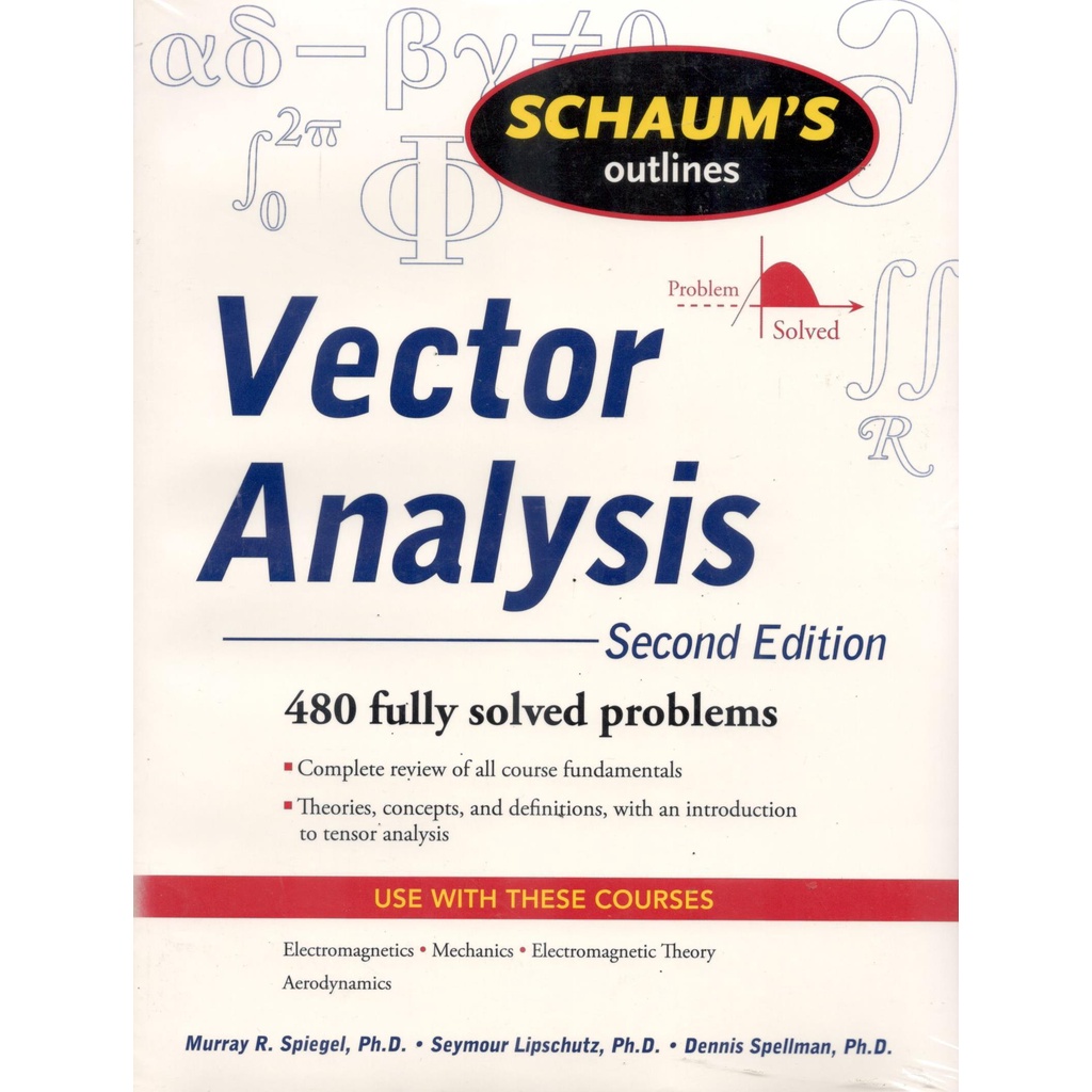 VECTOR ANALYSIS Schaums Outlines Shopee Malaysia