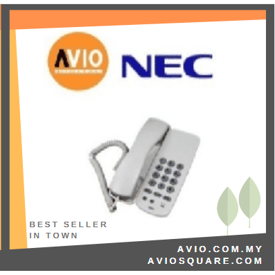 Nec at-40-w single line telephone white | BeeCost