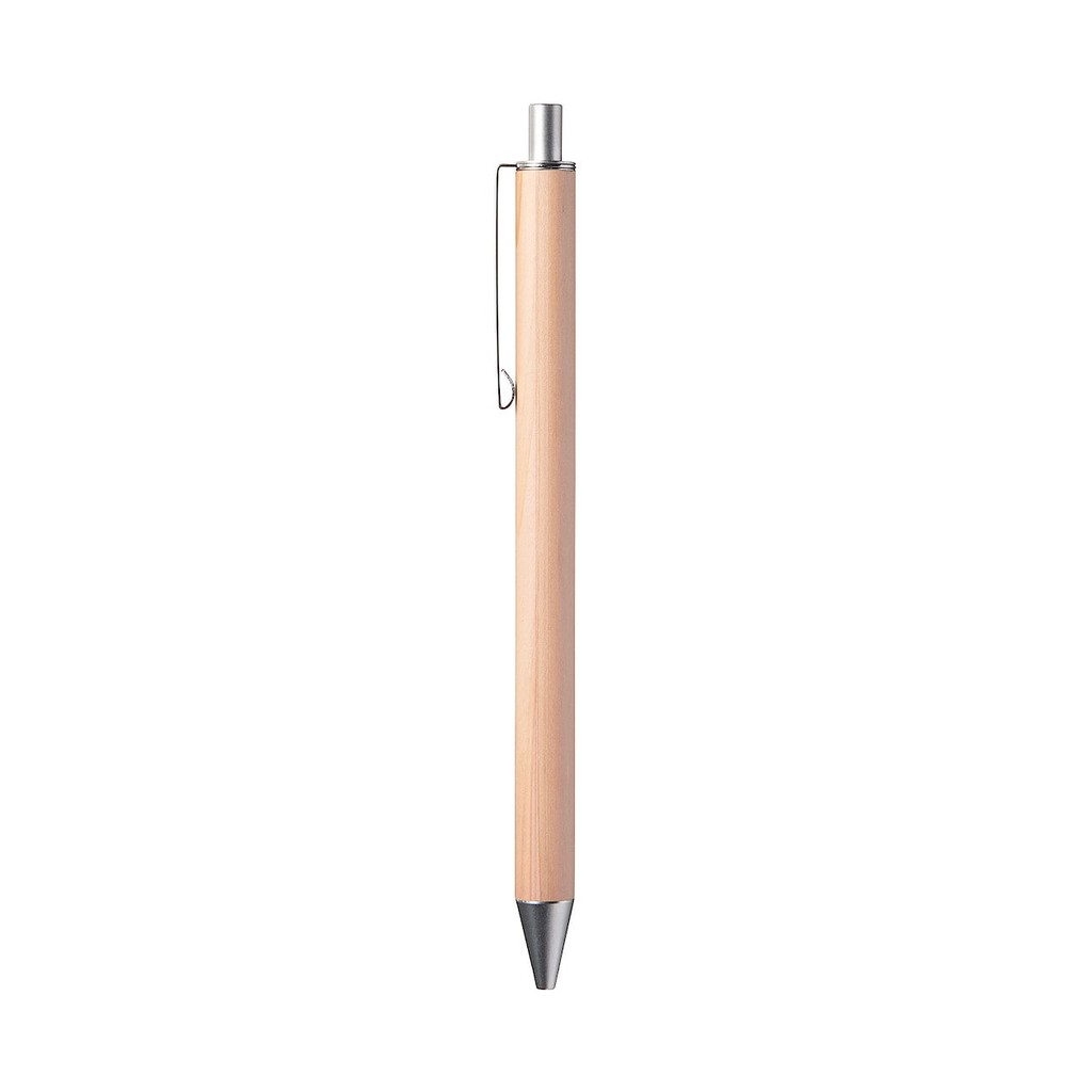 MUJI Ballpoint Pen Knock Type Body / Wooden | Shopee Malaysia