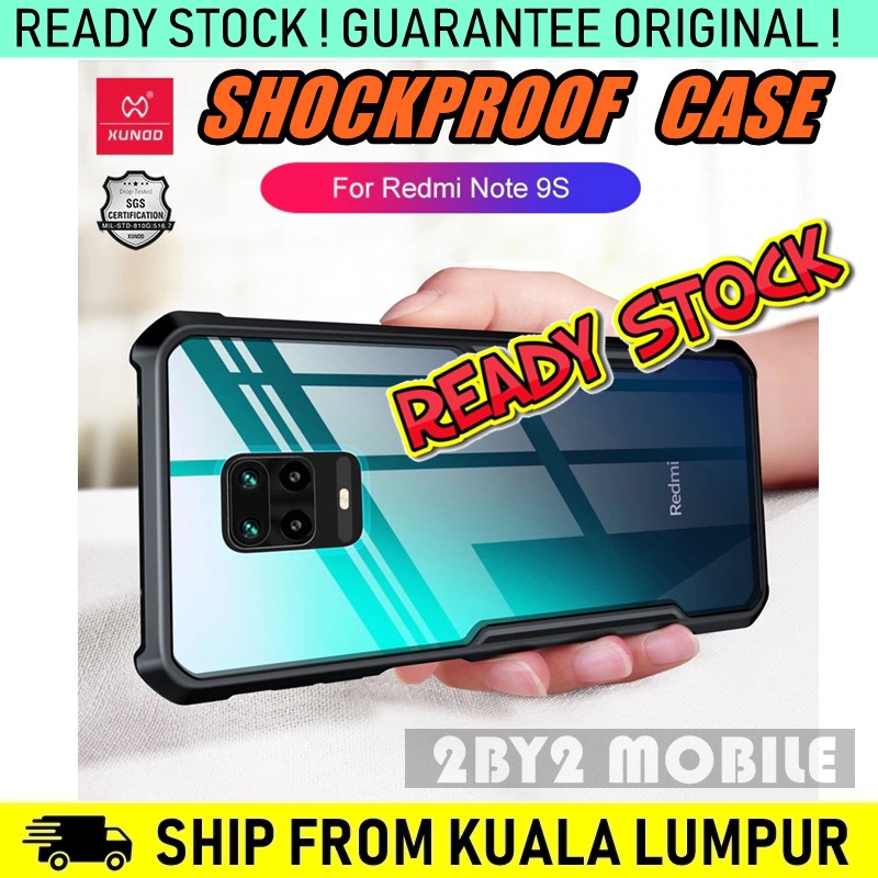 XUNDD Shockproof Military casing for Xiao mi Redmi Note 9s / Note 9 Pro ...