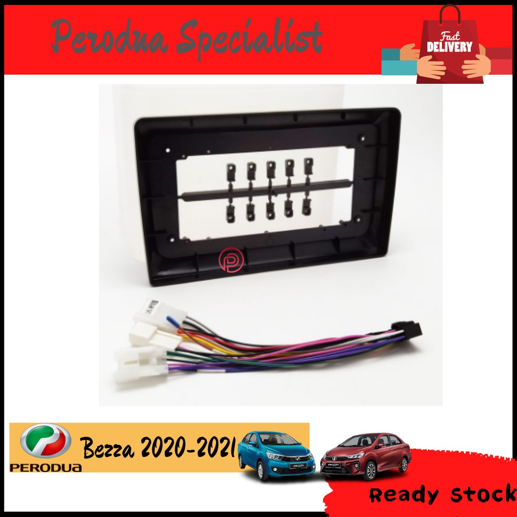 Perodua Bezza 2020-2021 10 Inch Android Player Casing | Shopee Malaysia