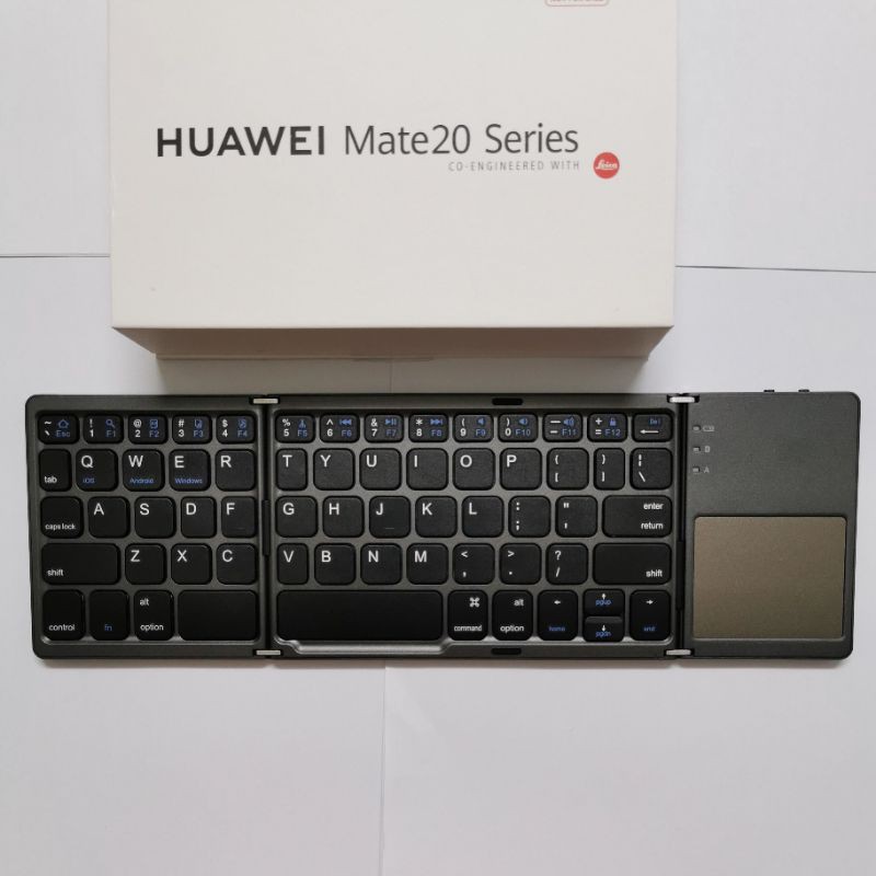 💯 Original Huawei Bluetooth Wireless Keyboard Folding Keyboard | Shopee ...