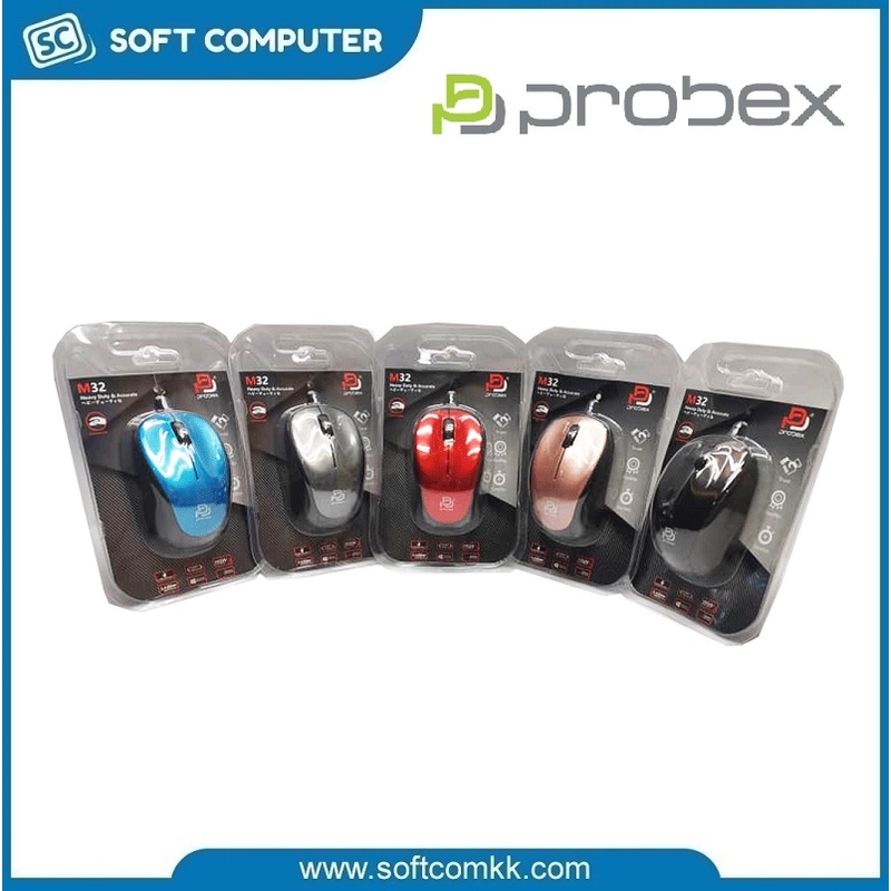 Probex MS-M32 USB Optical Mouse for PC/Computer/Laptop/Notebook ...