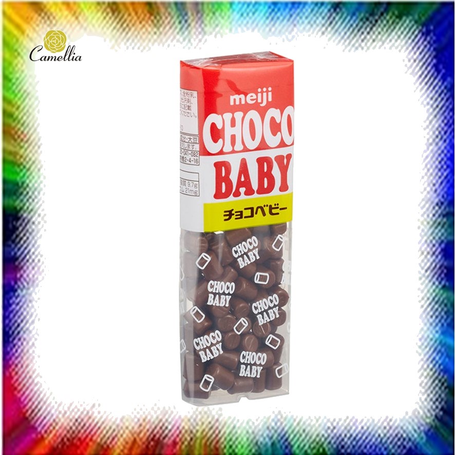 (Japan) Meiji Choco Baby Chocolate 32g 日本進口明治Choco Baby迷你牛奶巧克力豆 ...
