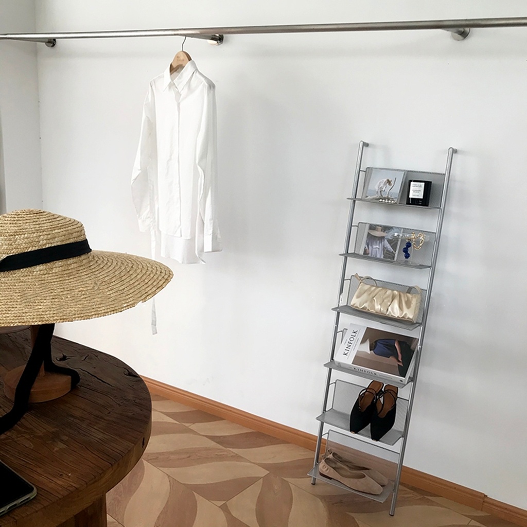 🔥【Ready Stock】🔥Floor-to-ceiling Metal Rack Multi-layer Antique Storage ...