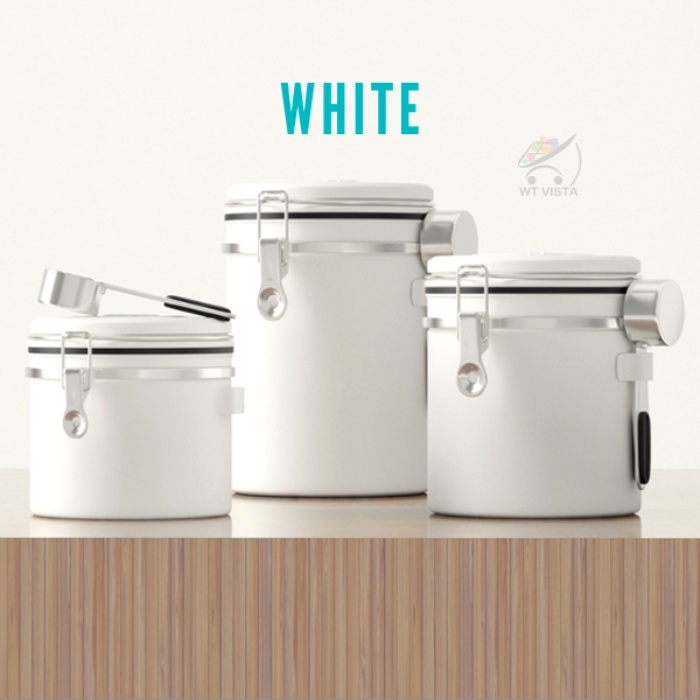 NIBU Coffee Storage Container 1.2L 1.5L Coffee Bean Roast Vacuum Seal ...