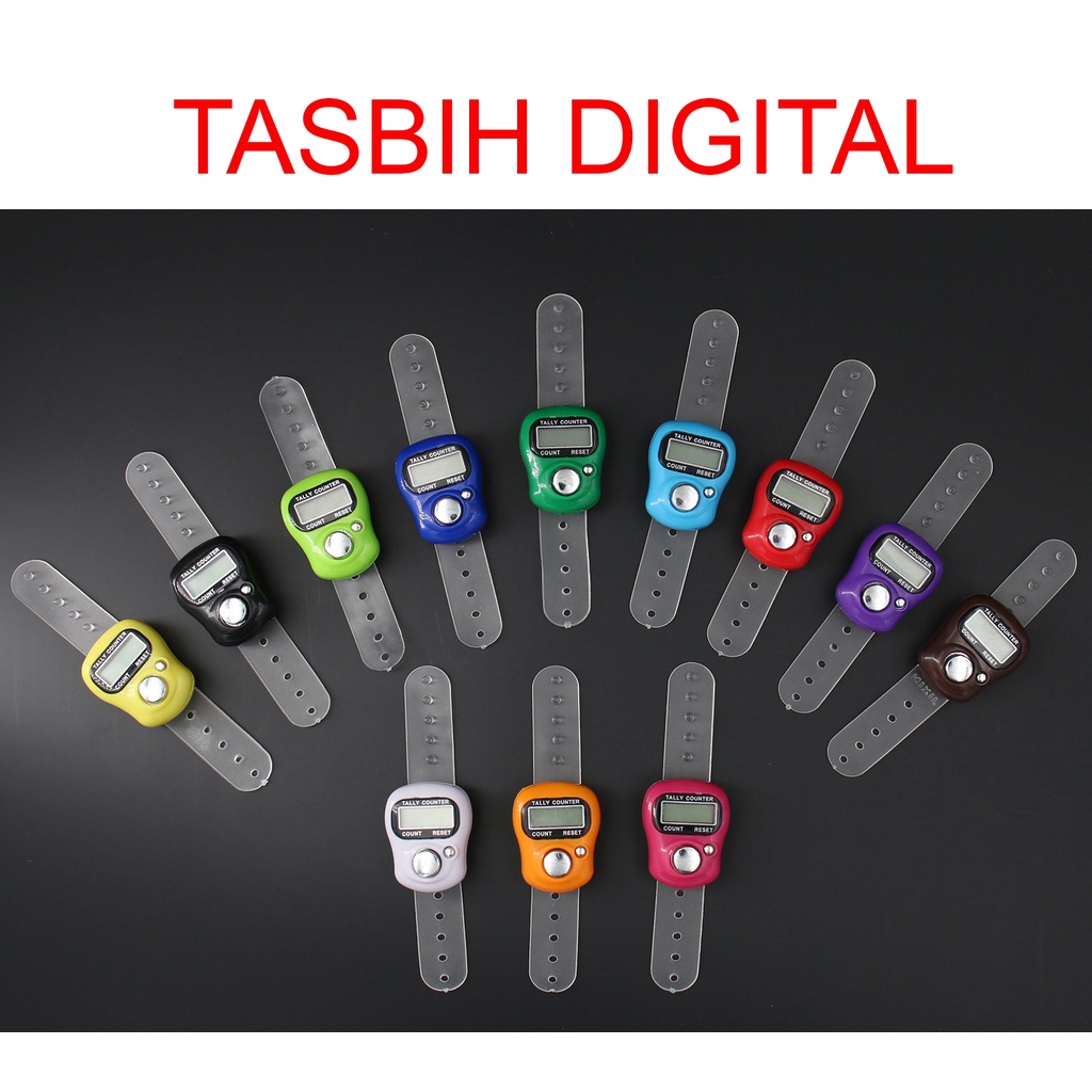 Tasbih Digital Finger Counter LCD Electronic Tasbih Yaasin Islamic ...