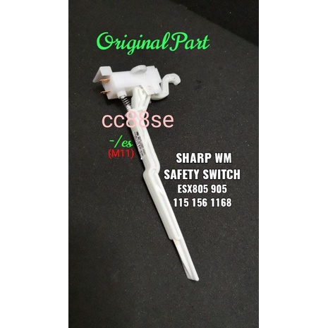SHARP WASHING MACHINE SAFETY SWITCH ESX805 905 115 1168 156 ORIGINAL ...