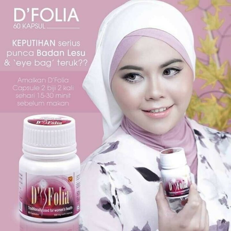 (Original HQ) Dfolia 60 Kapsul by Sendayu Tinggi | Shopee Malaysia