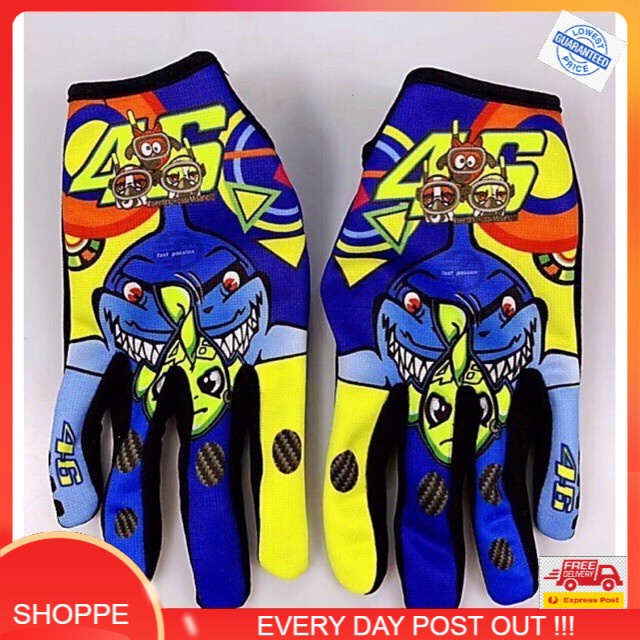 (READY STOCK ) VR46 The Doctor Riding Short Glove | Shopee Malaysia
