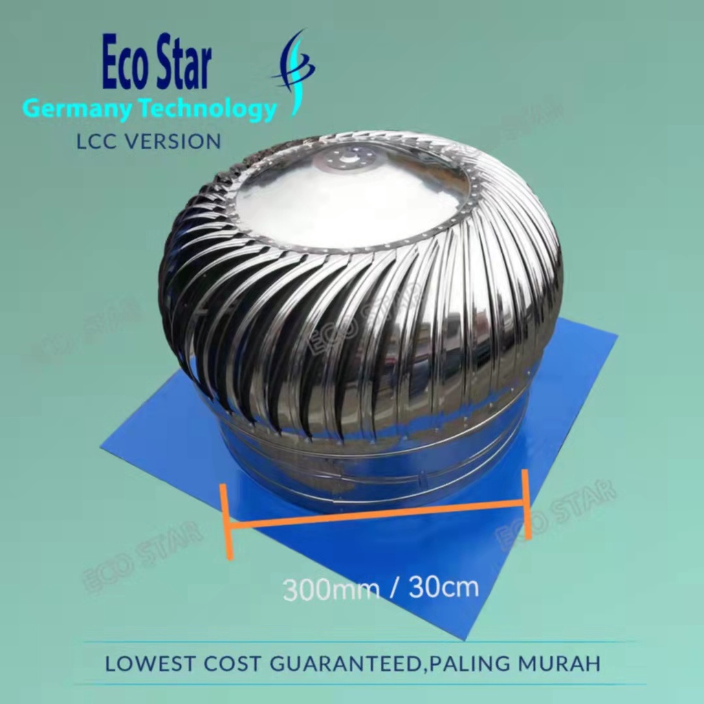 300mm Stainless Steel Wholesale Roof Ventilation / Wind Turbine (New ...