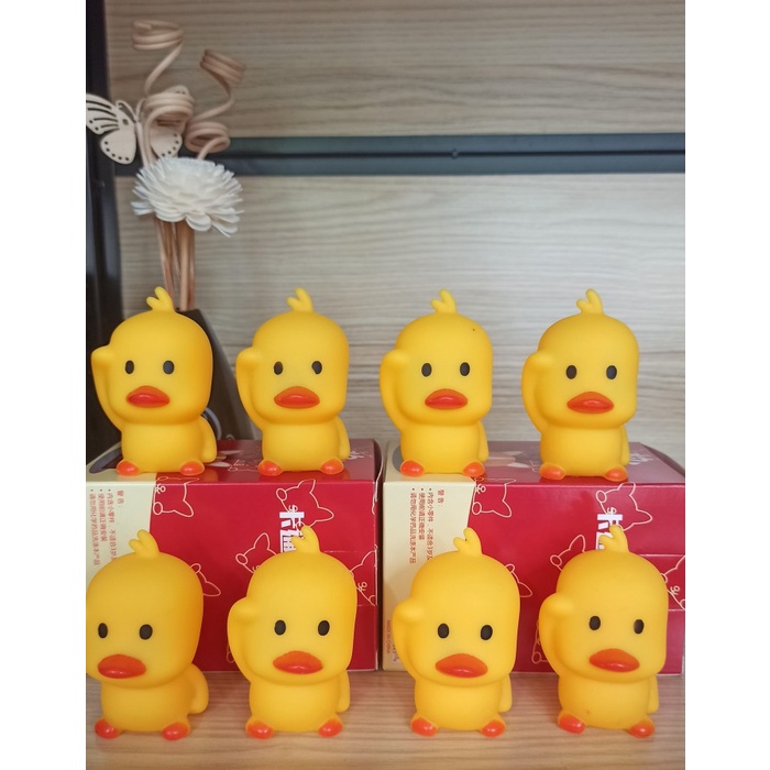 Figure piyo-piyo Duck Set 8 Birthday Cake Topper Decoration | Shopee ...