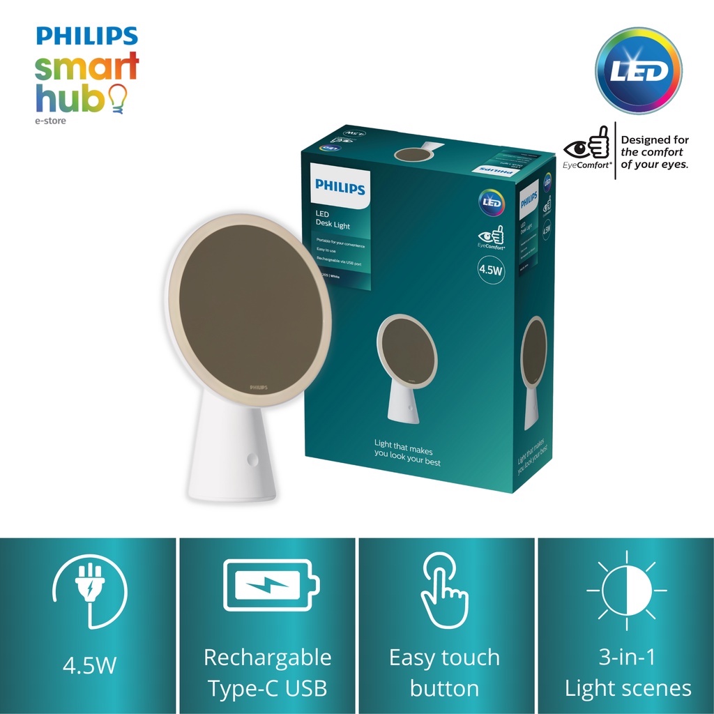 Philips DSK205 Vanity Mirror Lamp 4.5W | Shopee Malaysia