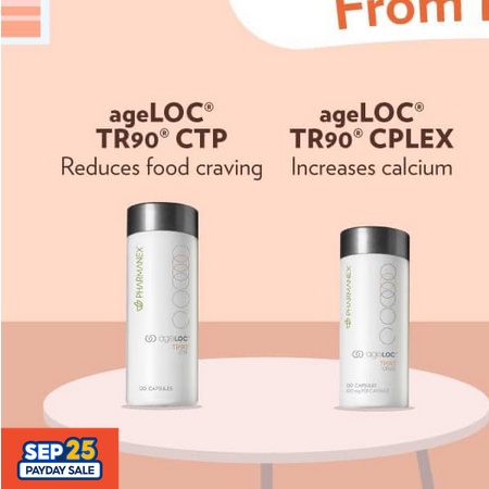 New Nuskin Nu Skin Pharmanex Ageloc tr90 Tr 90 CTP / CPLEX (Ready Stock ...