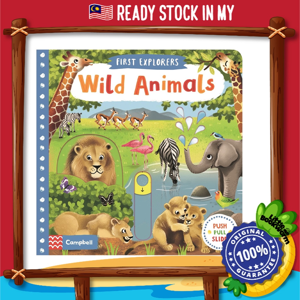 [100% original] Wild Animals (Campbell First Explorers Series) | Shopee ...