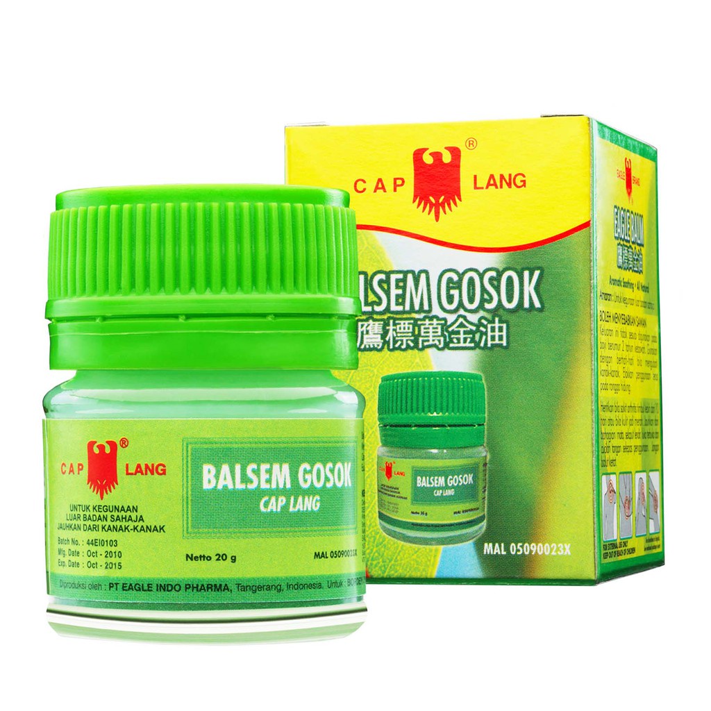 Cap Lang Balm Gosok (20g) | Shopee Malaysia