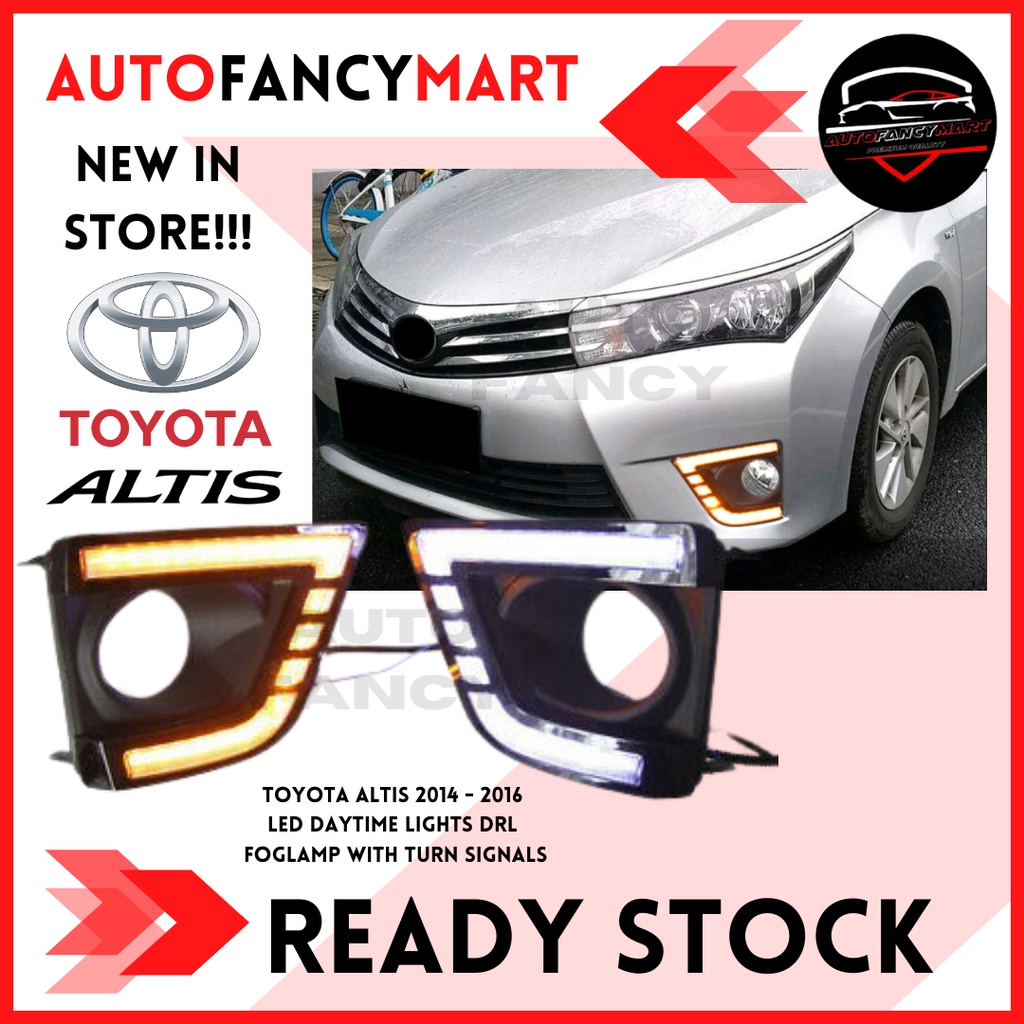 TOYOTA ALTIS DRL LED DAYLIGHT RUNNING LIGHT FOG LAMP FOR TOYOTA ALTIS ...