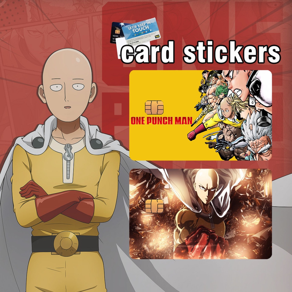 ONE PUNCH MAN STICKER - SAITAMA SITCKER - GANOS KAD STICKER - ANIMATION ...