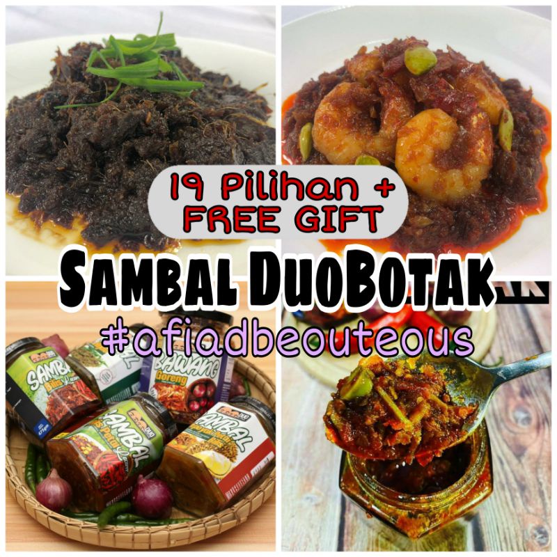 SAMBAL PENYET DUO BOTAK - DuoBotak BILIS dendeng daging kurau penyet ...
