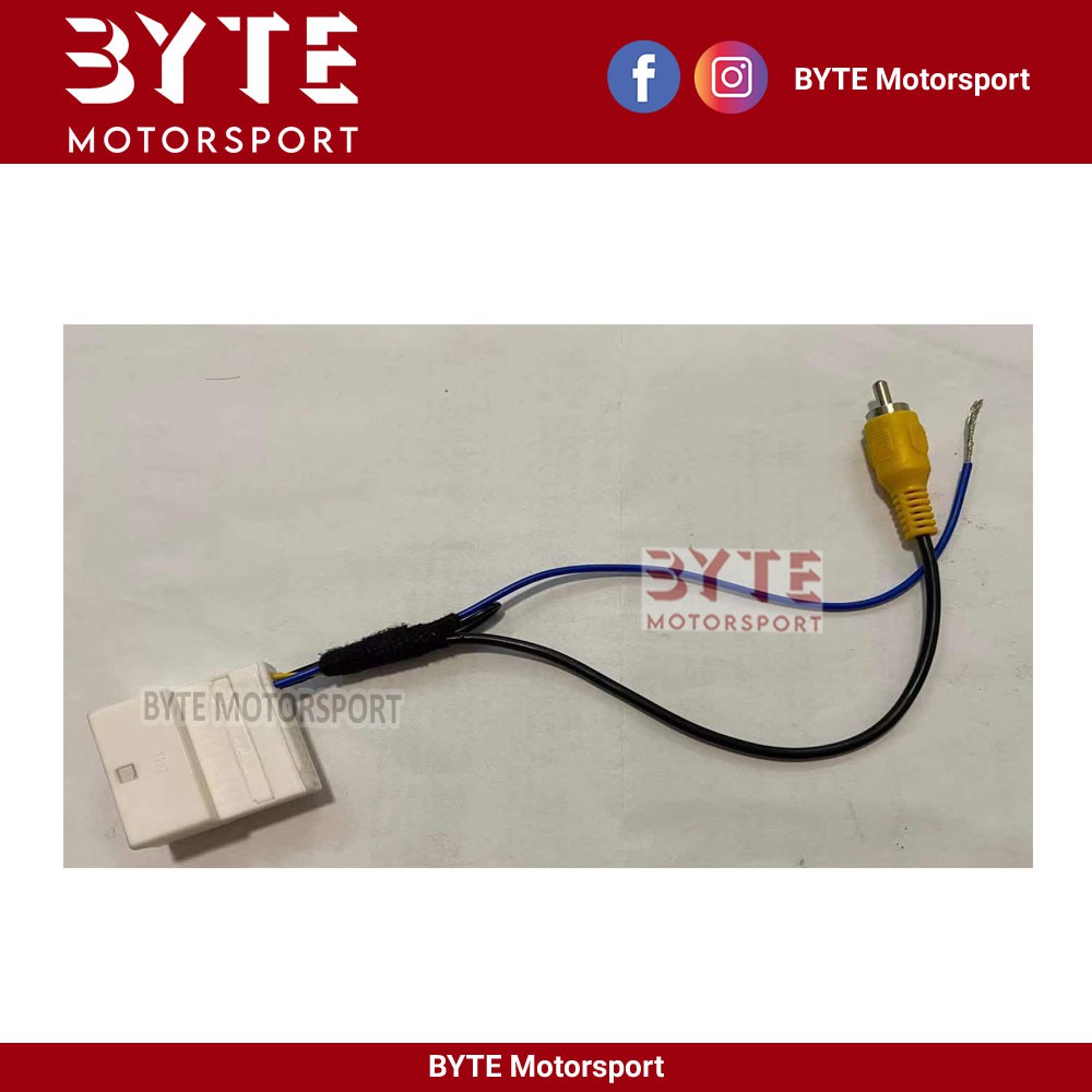 Toyota Original Reverse Camera Socket RCA Input 24pin (For Android ...