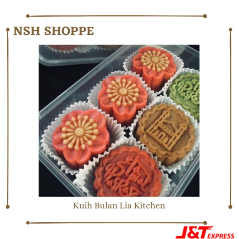Mooncake Halal Homemade| Kuih Bulan Halal Homemade | Shopee Malaysia