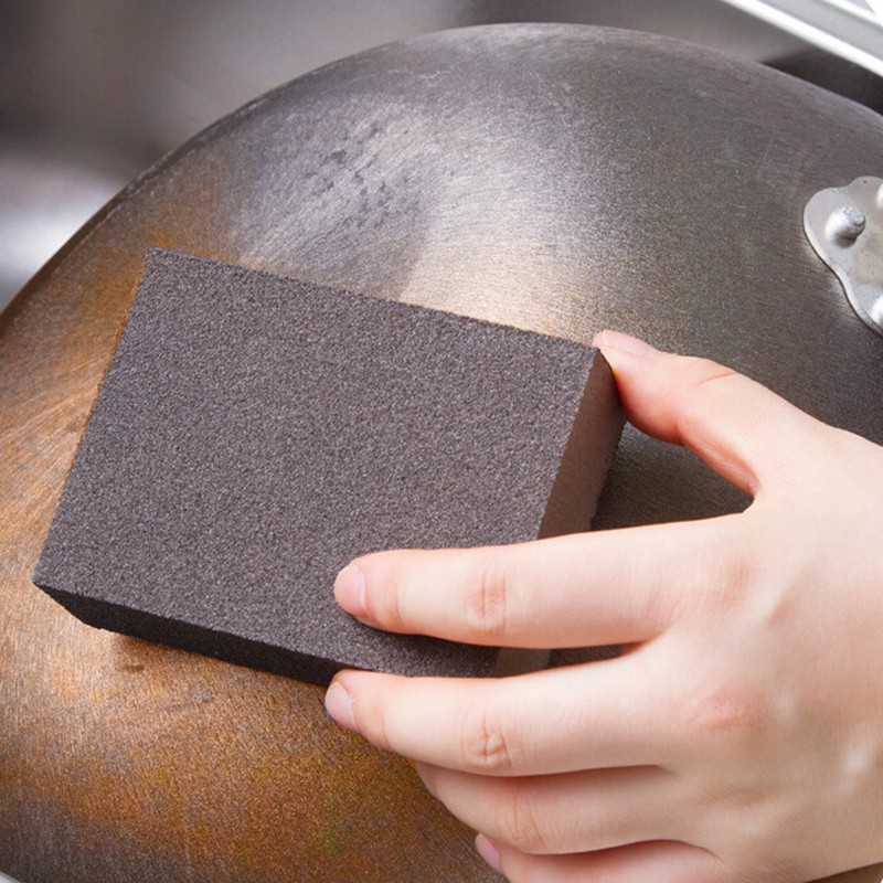Brown High Density Nano Emery Magic Melamine Sponge For Cleaning ...