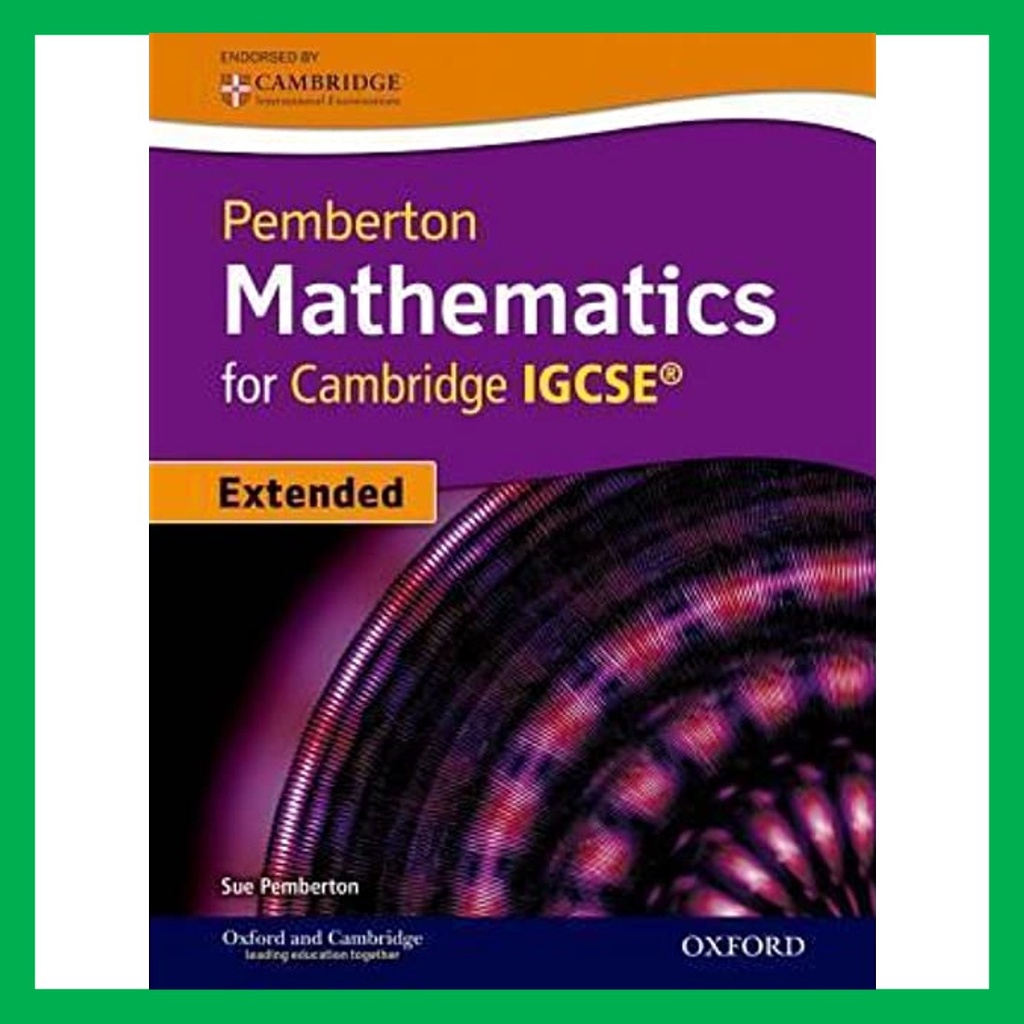 [READY STOCK] Pemberton Mathematics for Cambridge IGCSE (Extended) *ORIGINAL & FIRST-HAND ...