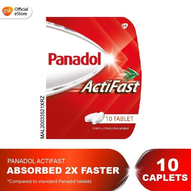 Panadol Actifast for Fast Pain Relief (10's) | Shopee Malaysia