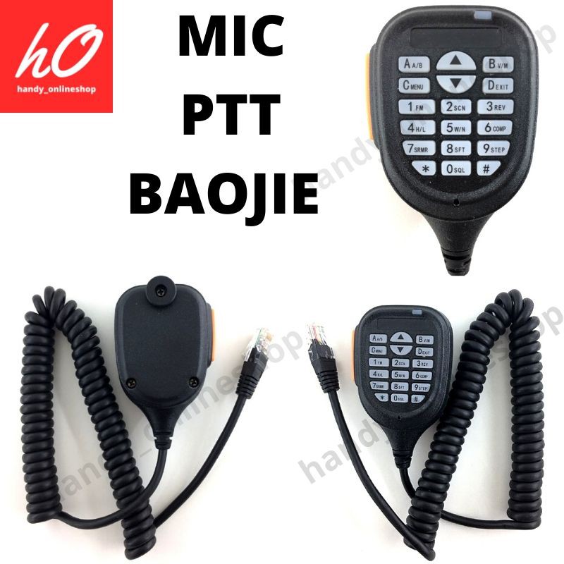 Baojie BJ-218 Micro Speaker Mic Microphone for Baojie BJ-218 BJ218 ...