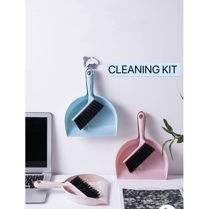 Plastic Mini Broom Set High Quality / Cleaning Brush Set | Shopee Malaysia
