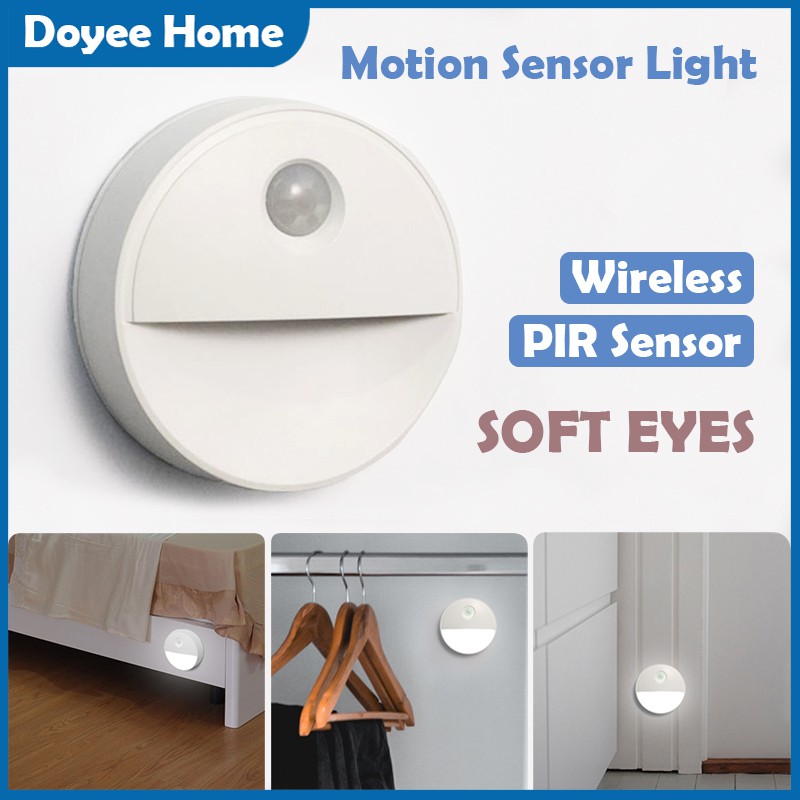 [ REDUCTION MYR 0.39 ] Motion Sensor Light LED Light Wireless Induction ...