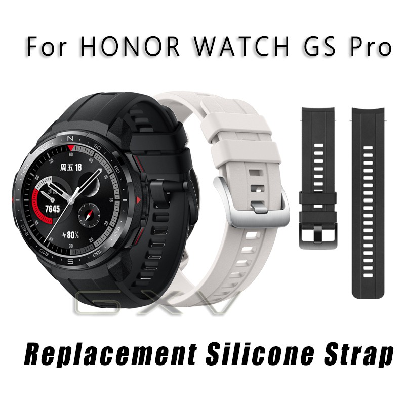 Silicone Watch Strap for Huawei Honor Watch GS Pro Bracelet Band Sport ...
