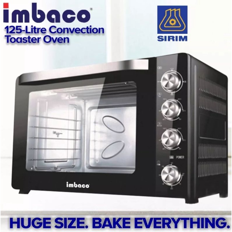 IMBACO 125L Electric Oven WCV-125BL Extra Large Capacity Heavy Duty ...