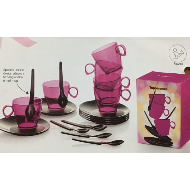 Tupperware Purple Elegance Collection | Shopee Malaysia
