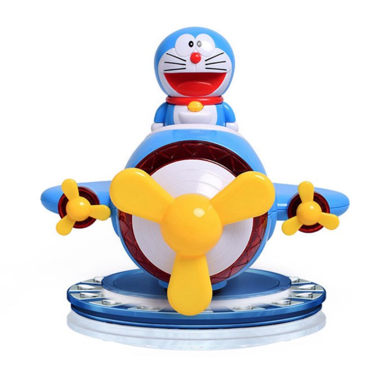doraemon helicopter aircraft Airplane Lights 50 music moving and 360 ...