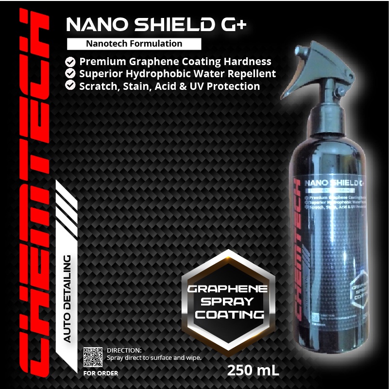 CHEMTECH Nano Shield G+: Quick Graphene Coating Spray, Ultimate Coating ...