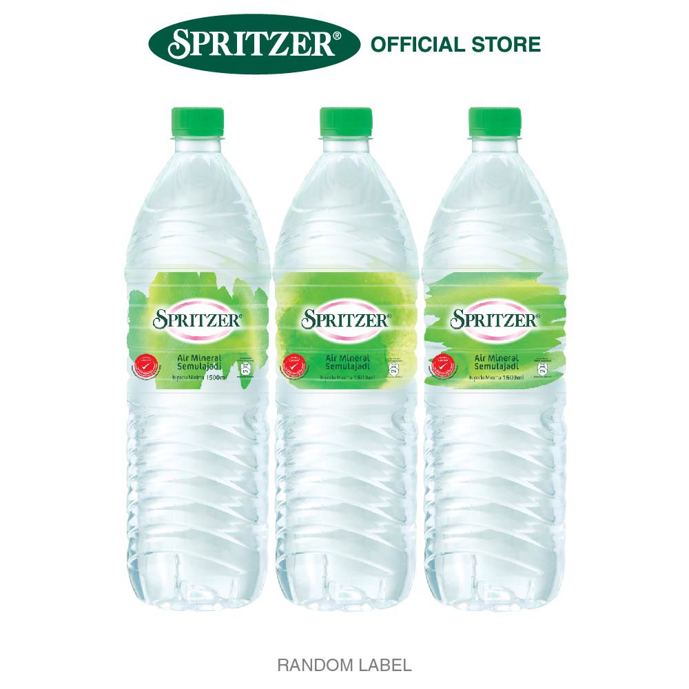 Spritzer Natural Mineral Water (1500ML X 12) | PGMall
