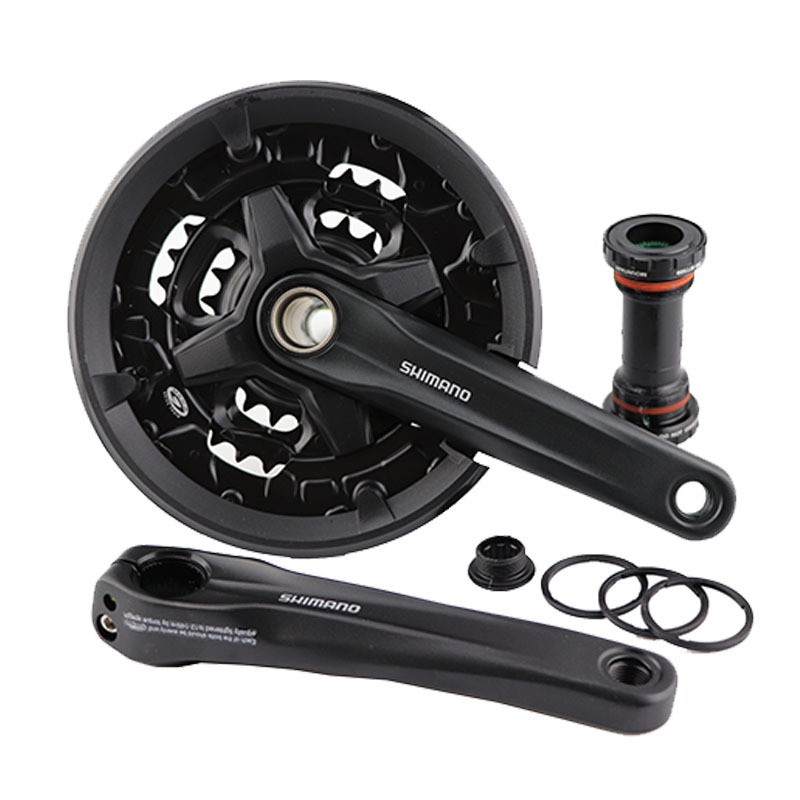 Shimano FC-MT210 3x9 Speed MTB Bike Crankset 44/32/22T 170mm with mt500 | Shopee Malaysia