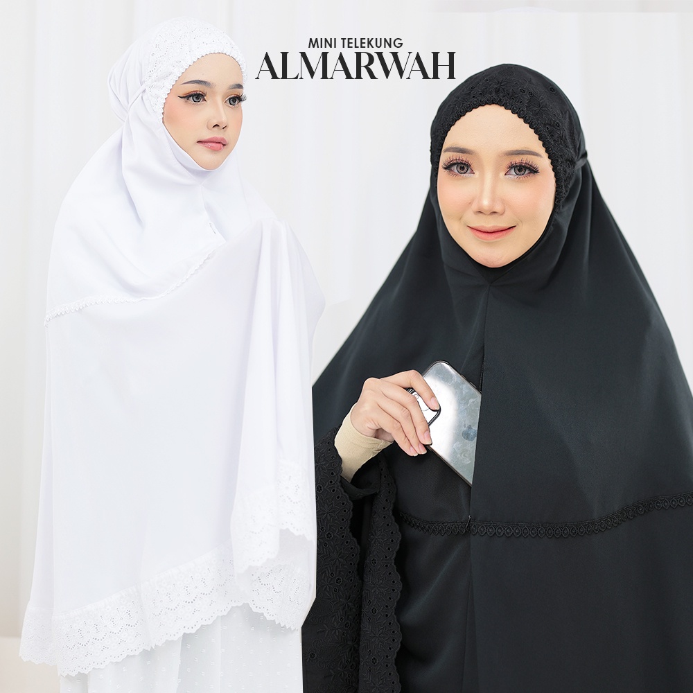 DALILA MINI TELEKUNG ALMARWAH SESUAI UNTUK UMRAH/HAJI BERPOKET | Shopee ...