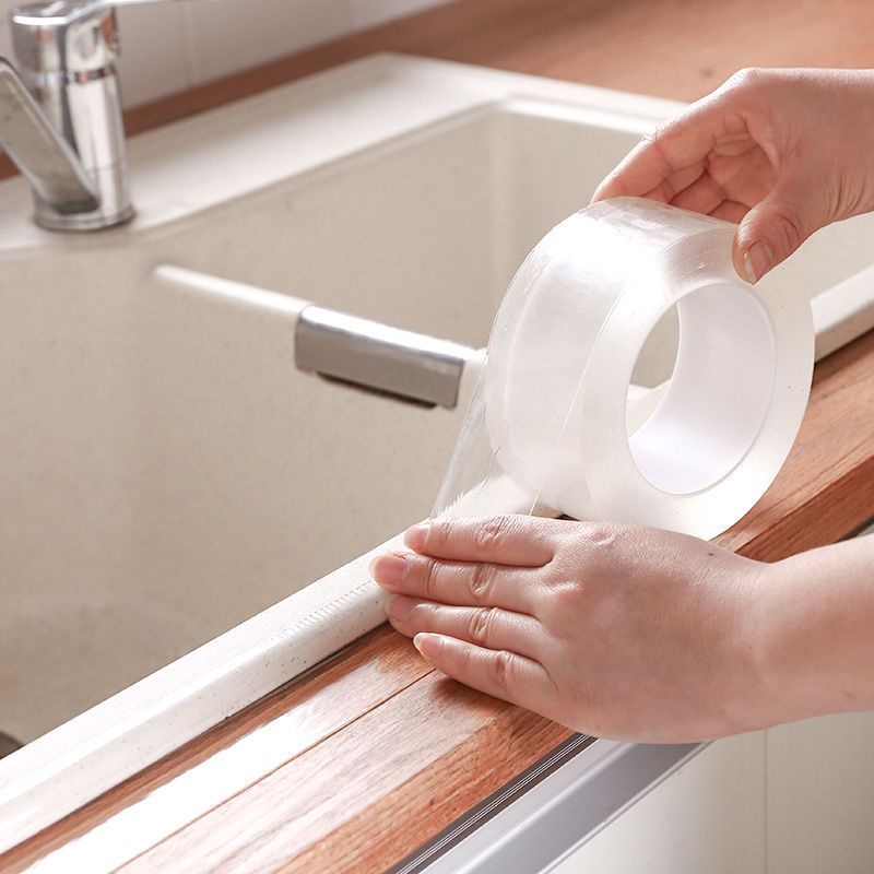 Kitchen Tape Sink Waterproof Strong Self-adhesive Basin Edge ...