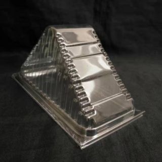 Bekas Sandwich TOLI-64L PVC Sandwich Box Transparent Container (50pcs ...