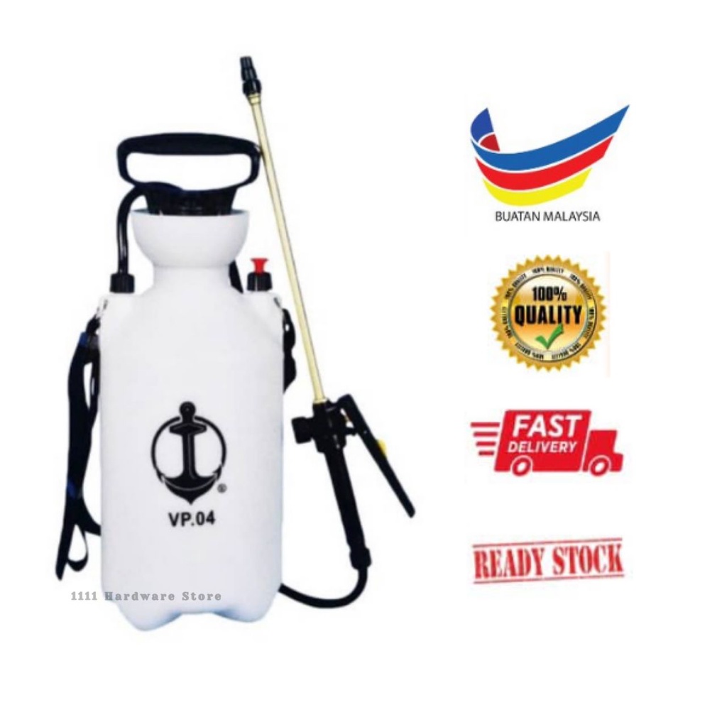 ANCHOR VP04 PLASTIC PRESSURE SPRAYER / AGRICULTURE PUMP 4 LITER / PUMP ...