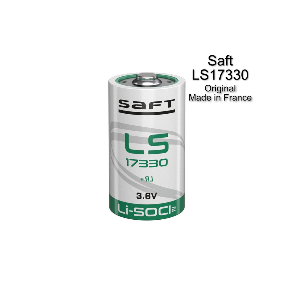 ORIGINAL SAFT LS17330 Battery Lithium Thionyl Chloride 3.6V 2100mAh for ...