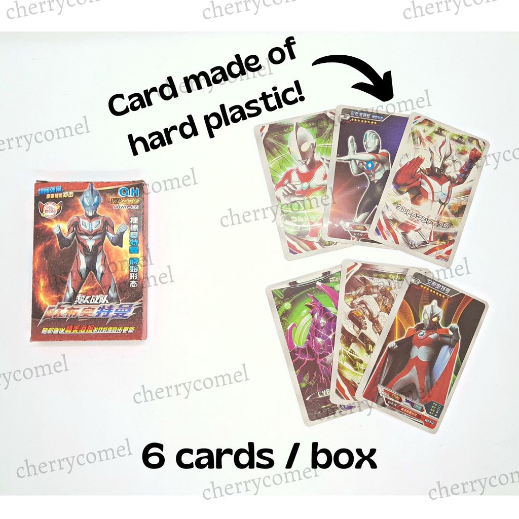 Ultraman Cards Kad Mainan Ultraman Atoman Collection Card Kad Trading ...